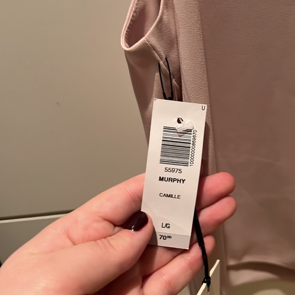 Babaton | Tops | New With Tags Aritzia Babaton Light Pink Vneck | Poshmark